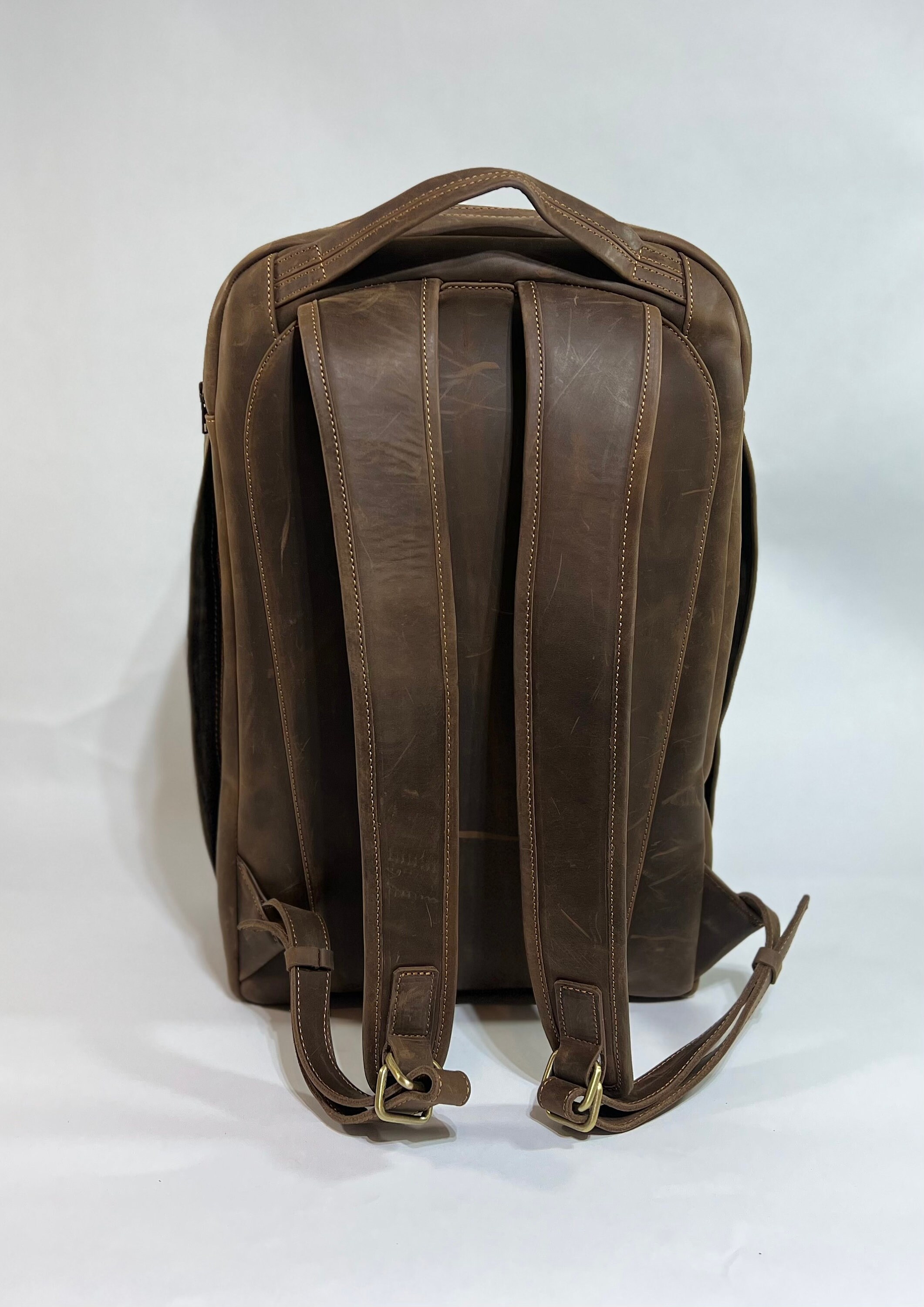 The Denali Leather Backpack - Etsy