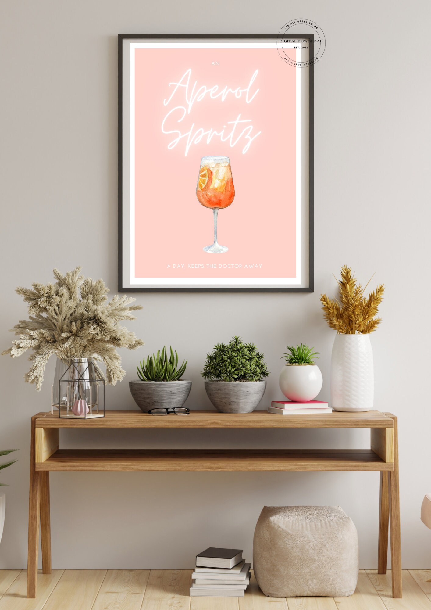 Aperol Spritz Poster Funny Quote Print Trendy Wall Art for - Etsy UK