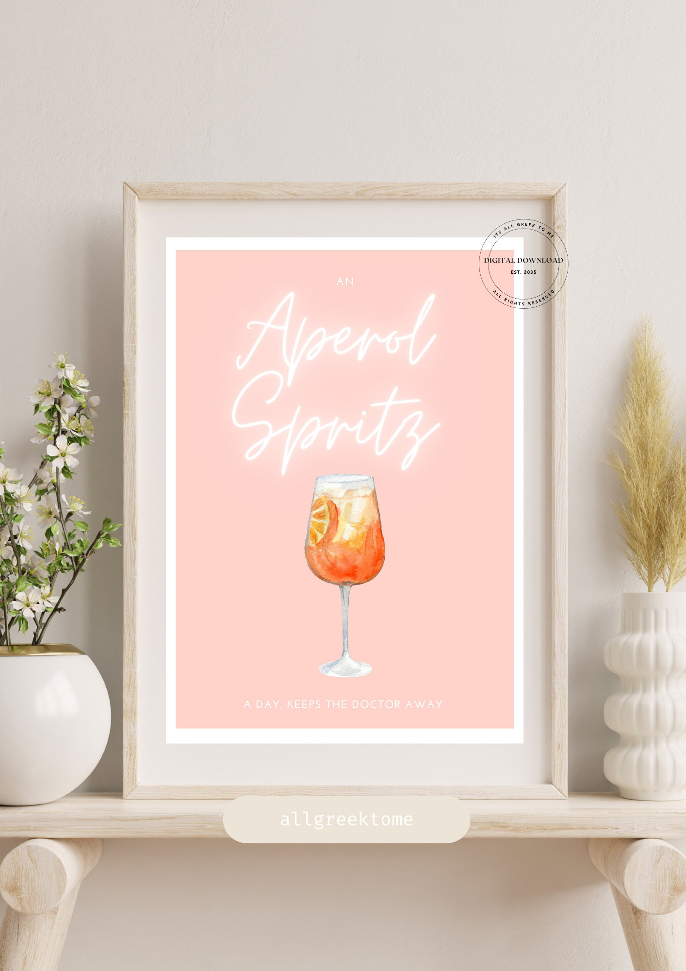 Aperol Spritz Poster Funny Quote Print Trendy Wall Art for - Etsy UK