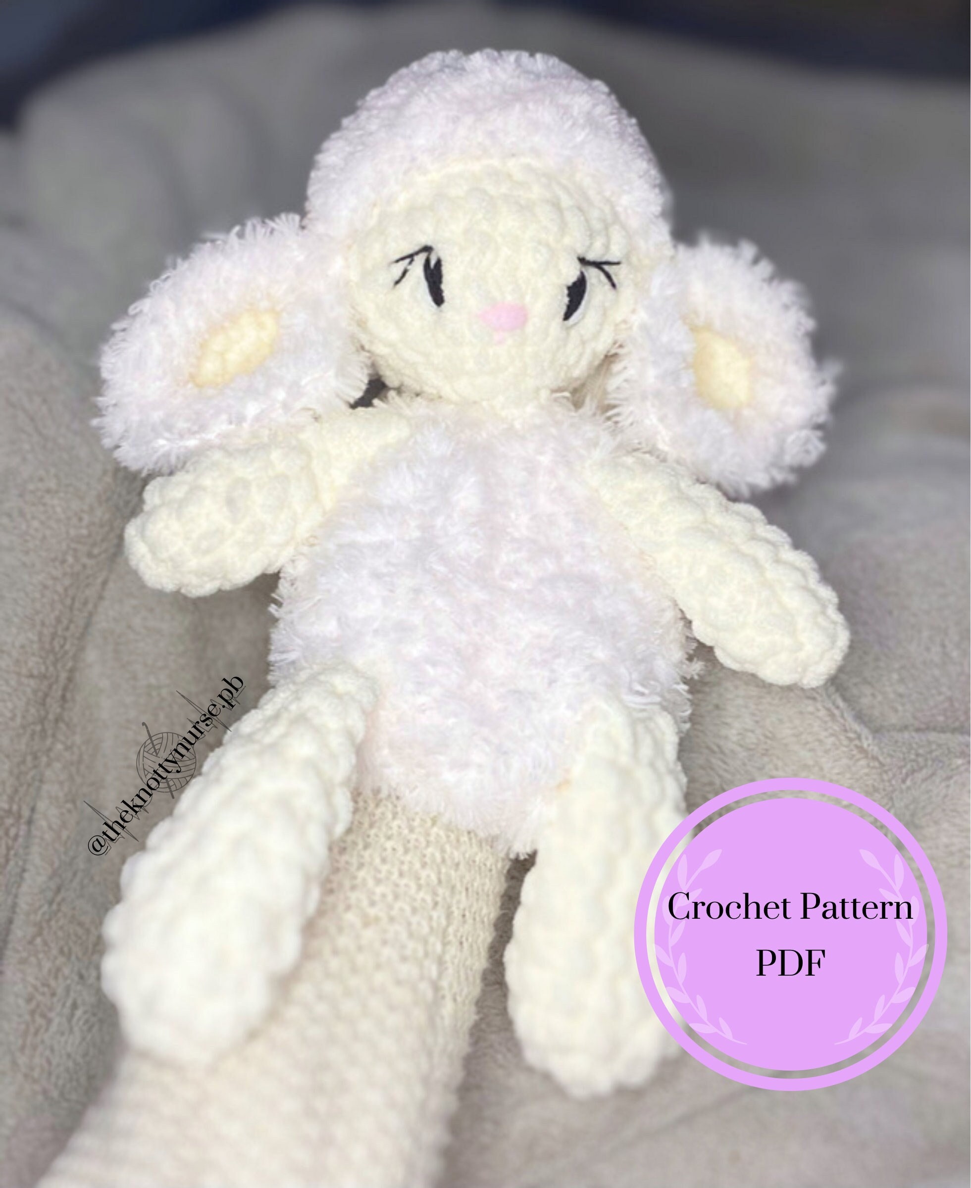 Lala the Lamb - Crochet Pattern (PDF ONLY) - Etsy