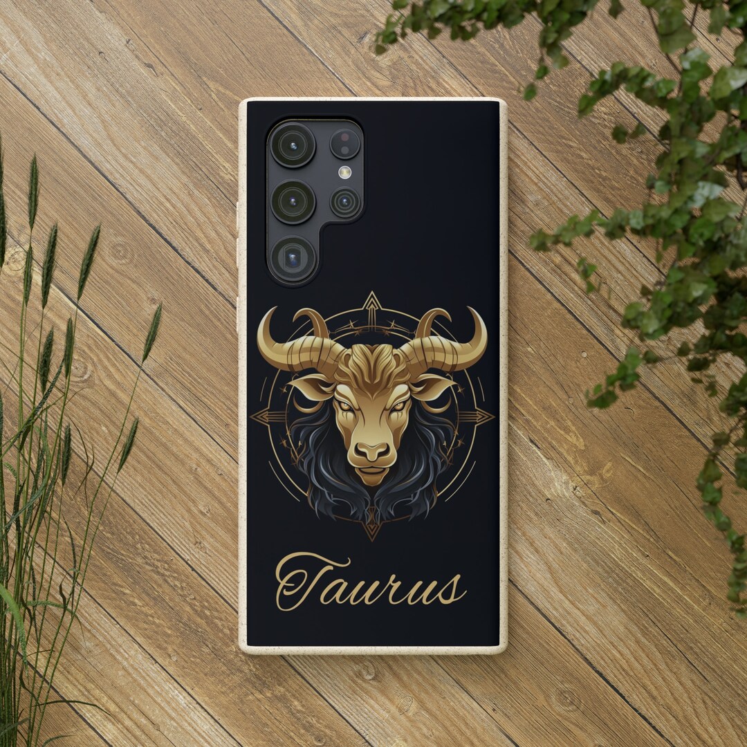 Taurus Zodiac Biodegradable Cases - Etsy