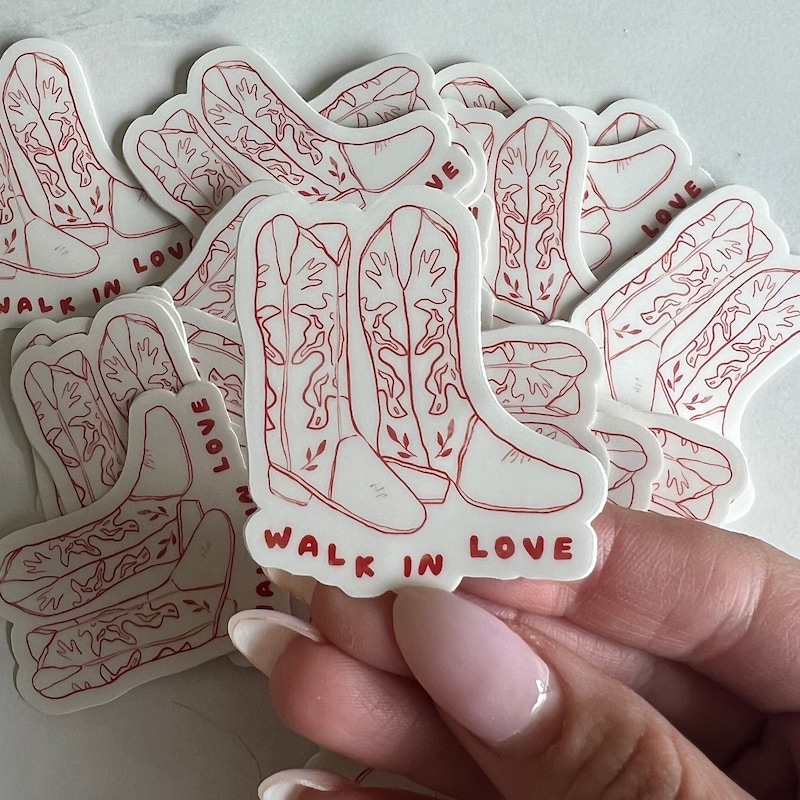 Walk Stickers - Etsy