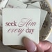 Seek Him Sticker | Bible Verse Stickers | Faith Stickers | Christian ...