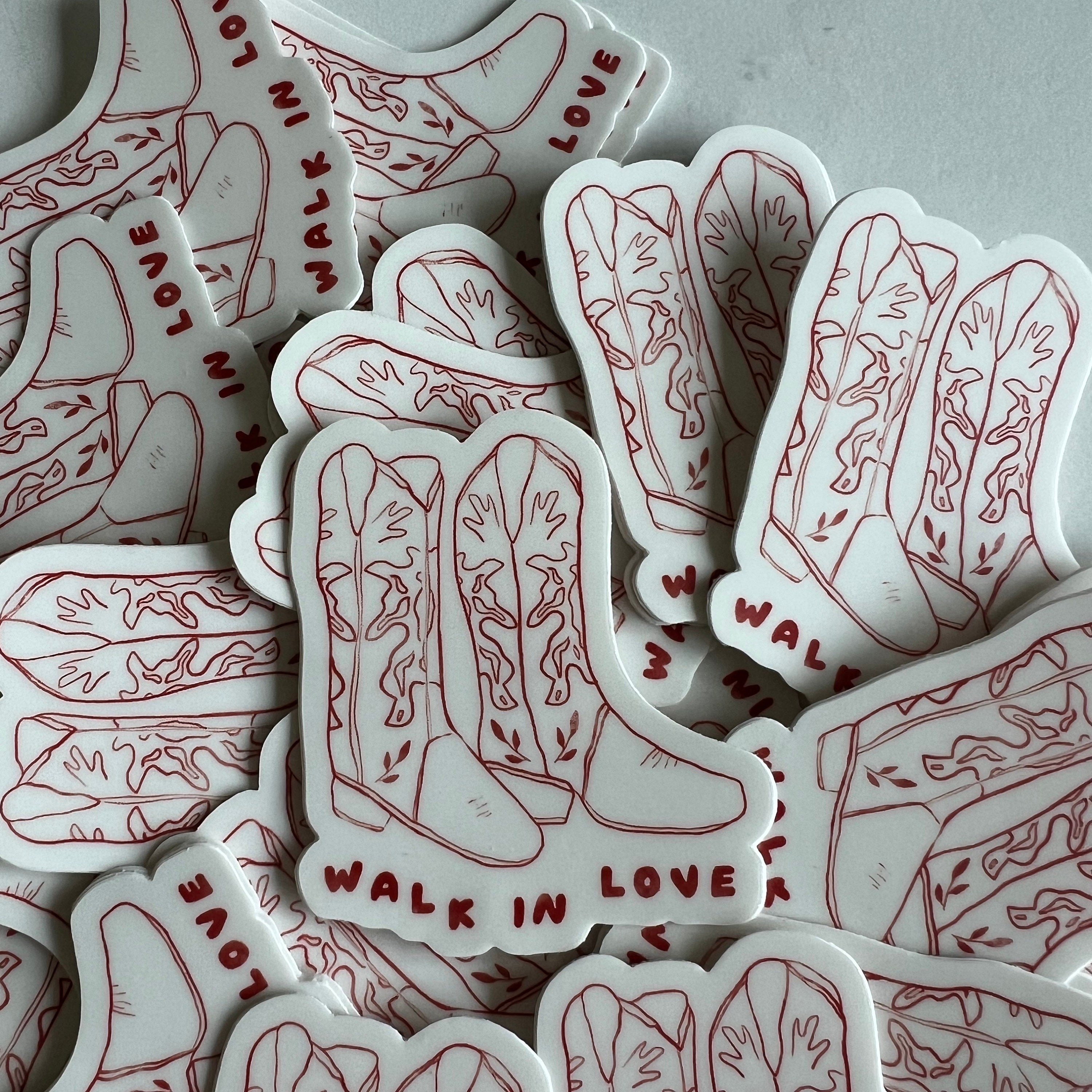 Walk in Love Sticker | Bible Verse Stickers | Faith Stickers ...