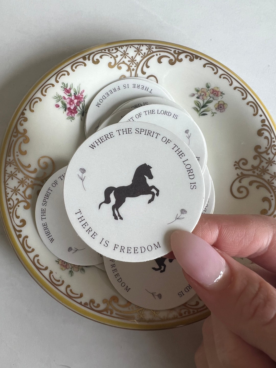 Spirit of the Lord Sticker | Bible Verse Stickers | Faith Stickers ...
