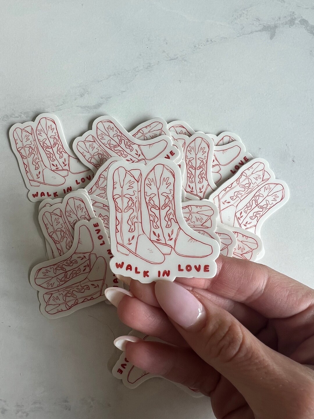 Walk in Love Sticker | Bible Verse Stickers | Faith Stickers ...