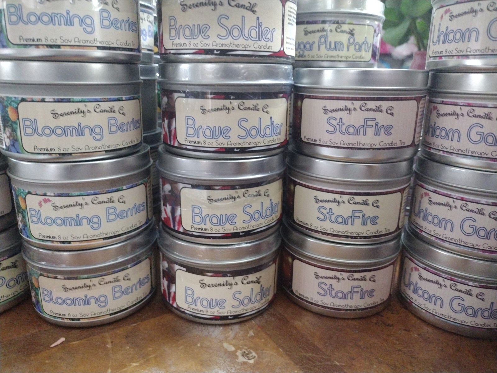 Brave Soldier Men's Fine Fragrance Soy Candle 8 Oz Tin - Etsy