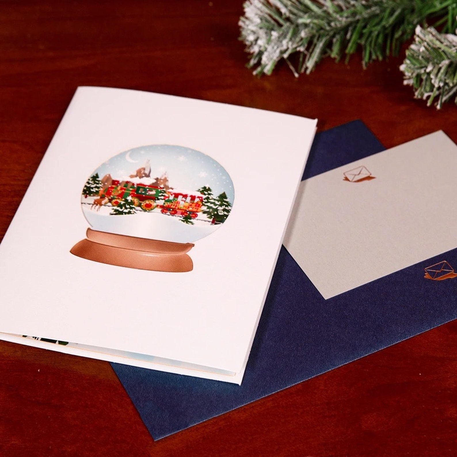 Christmas Train 3D Pop up Card Special Holiday Gift Cards - Etsy