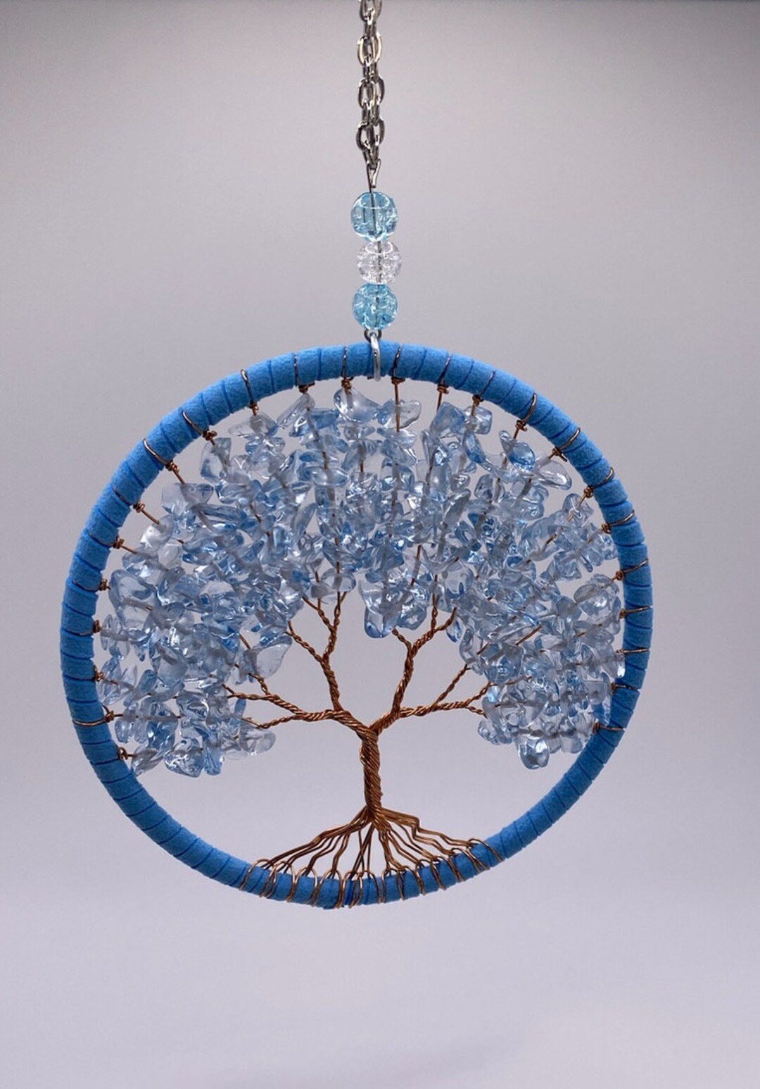 Tree of Life Sun Catcher Home Wall Decor Beadwork - Etsy