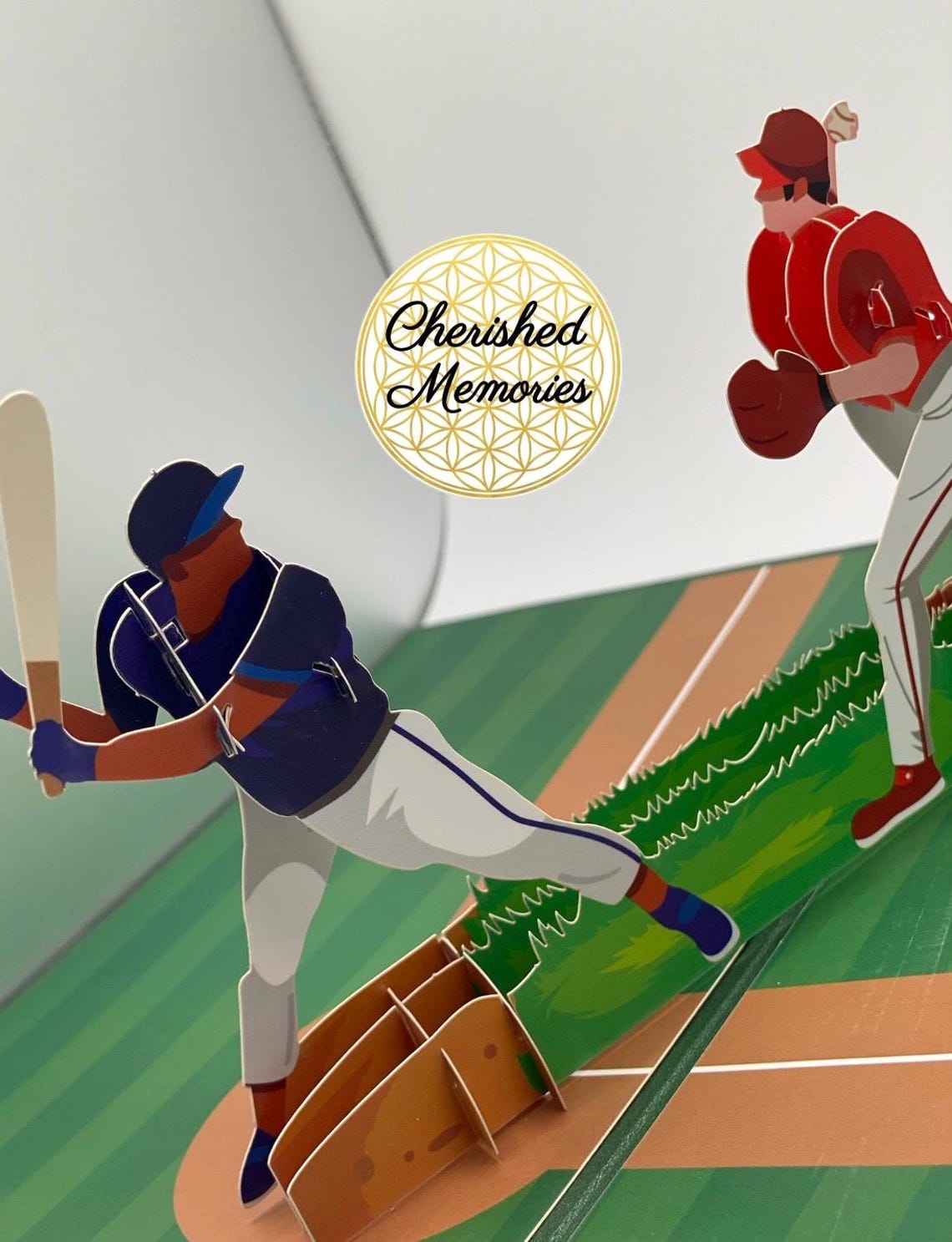Baseball 3D Pop up Card • Sports Theme - Etsy