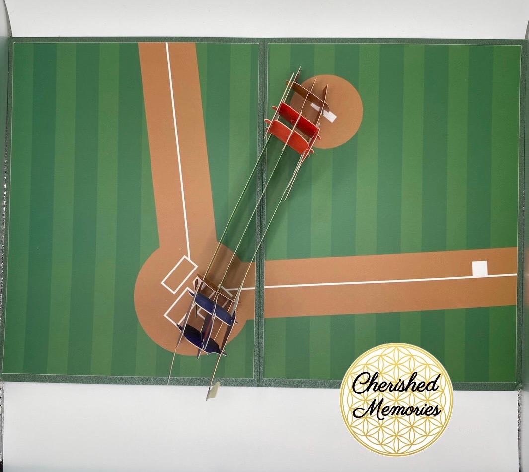 Baseball 3D Pop up Card • Sports Theme - Etsy
