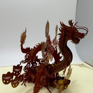 Happy Chinese New Year 3D Pop up Card • Chinese New Year • Special ...