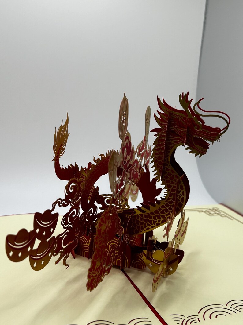 Happy Chinese New Year 3D Pop up Card • Chinese New Year • Special ...
