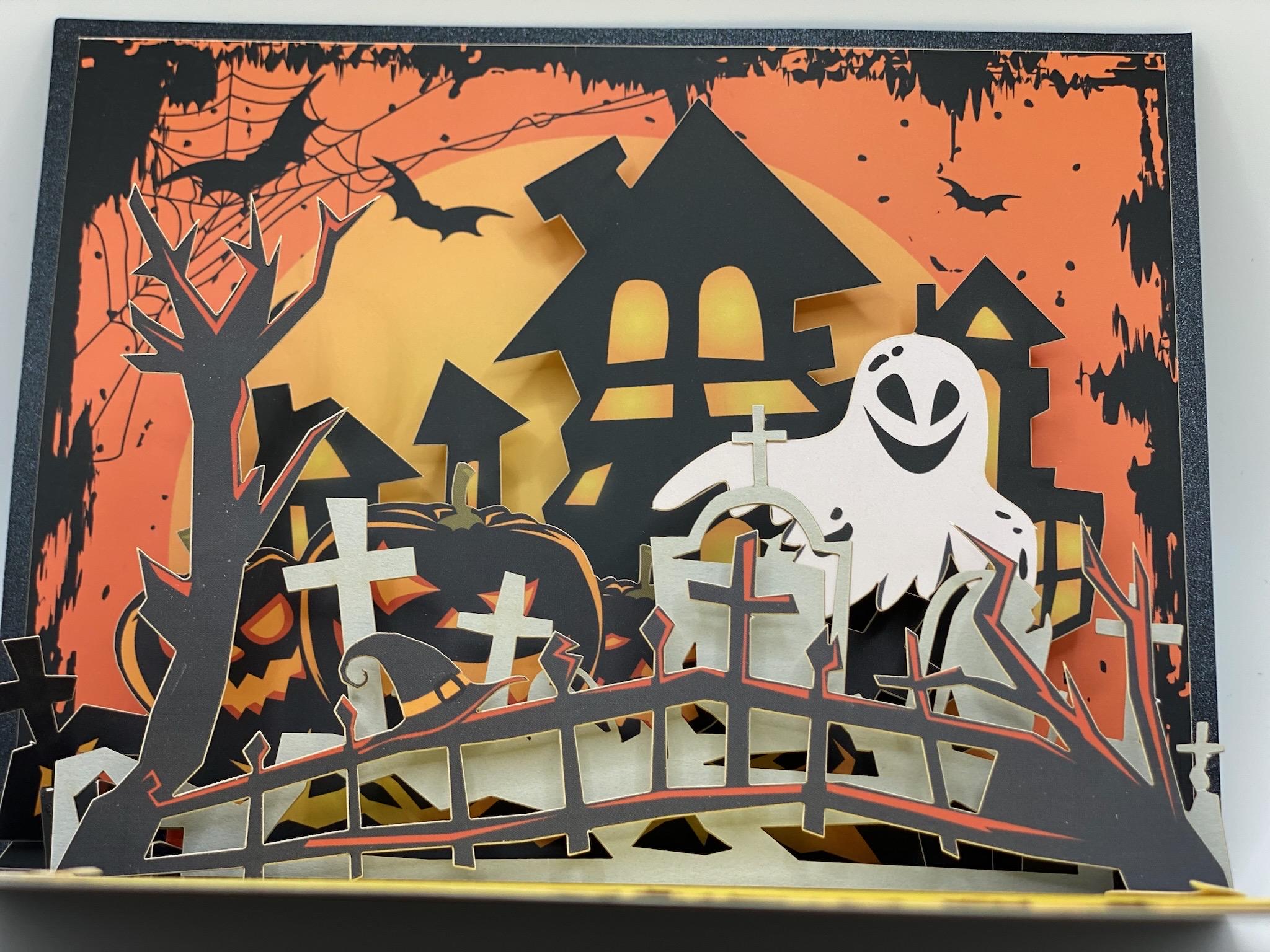 Halloween Spider Web Card • Halloween Popup Card • Halloween 3D Pop up ...