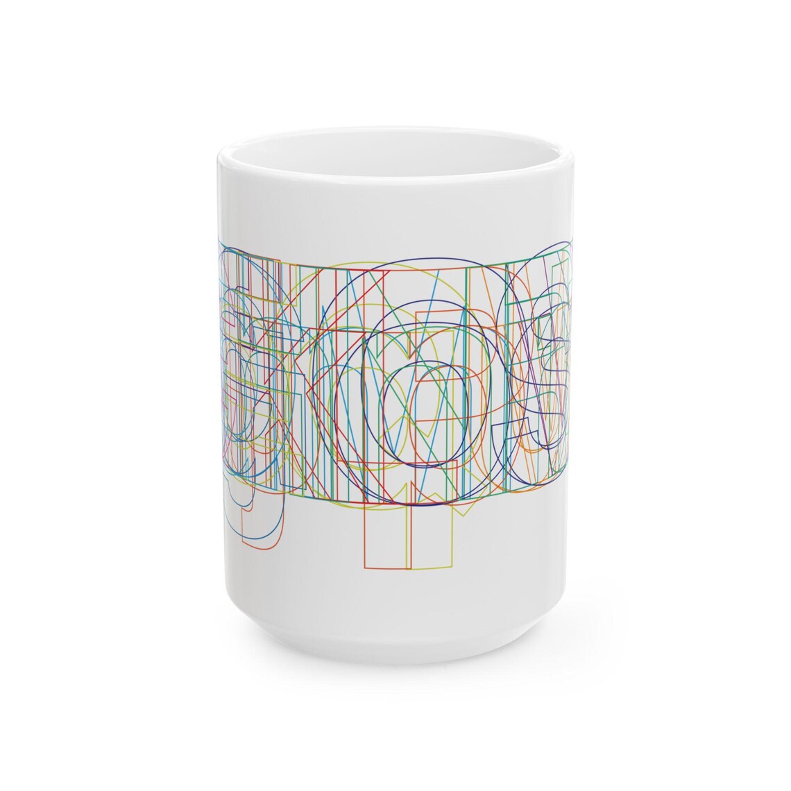 Typography Gift Mug for Graphic Designer | Helvetica Typeface Design ...