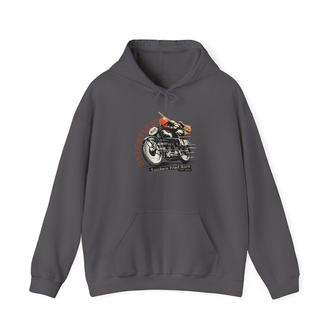 Relentless Cafe Racer Design Hoodie Sweatshirt - Etsy