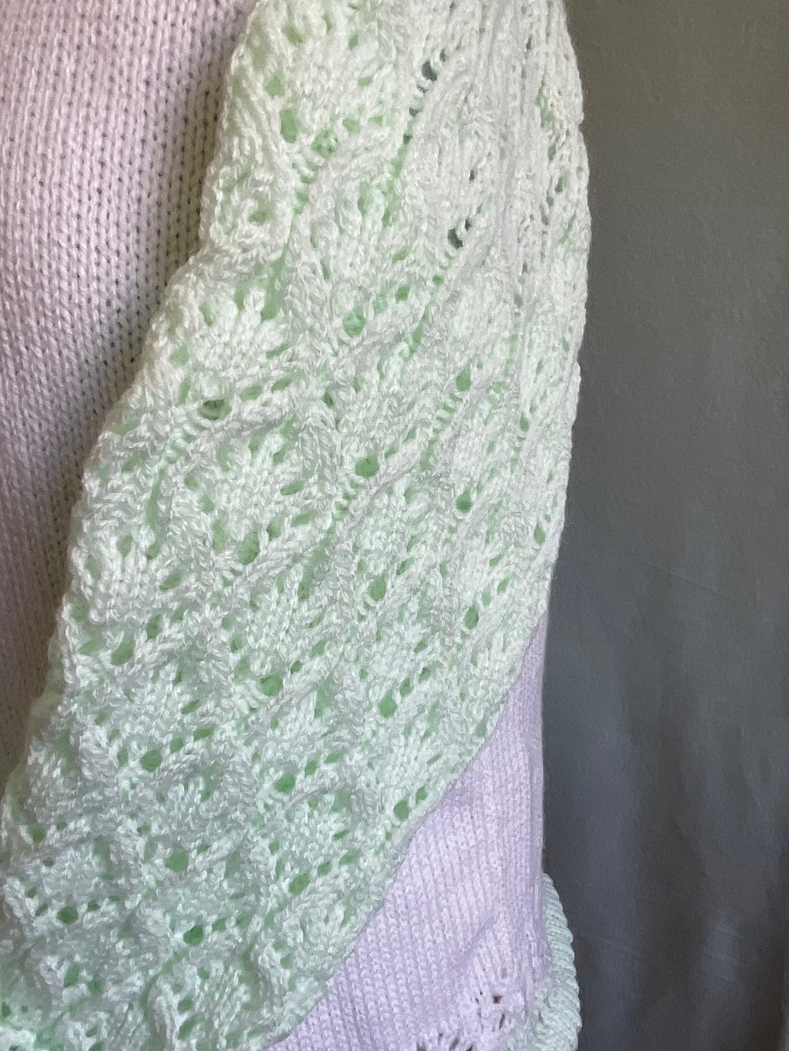 Lace Sleeve V-neck Cardigan Knitting Pattern – Ladies Veronica Design ...