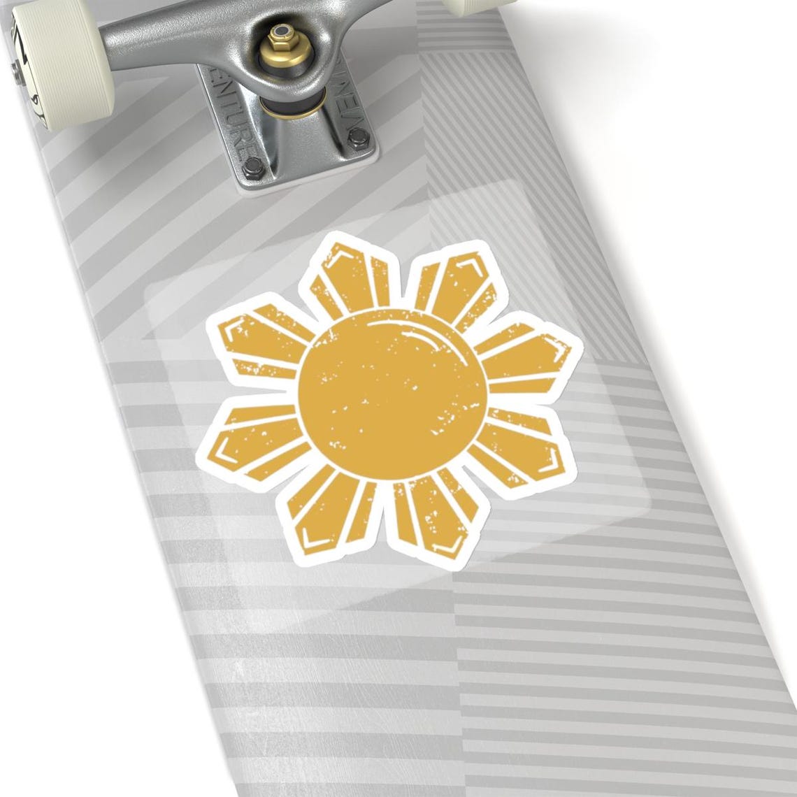 Filipino Sun Sticker, Filipino Flag Sticker for Water Bottle, Filipino ...