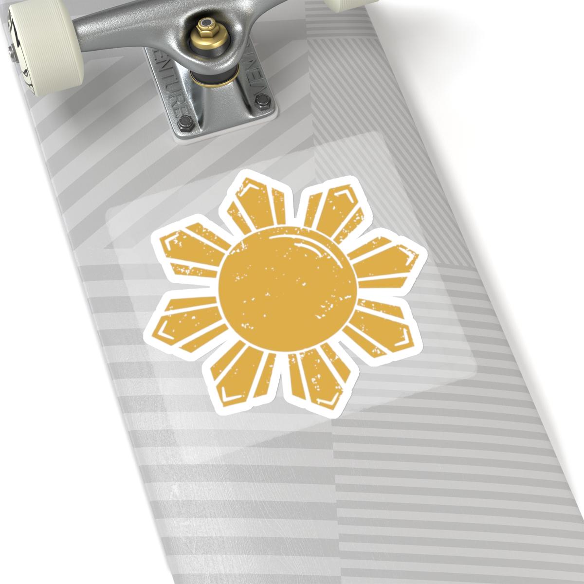 Filipino Sun Sticker, Filipino Flag Sticker for Water Bottle, Filipino ...