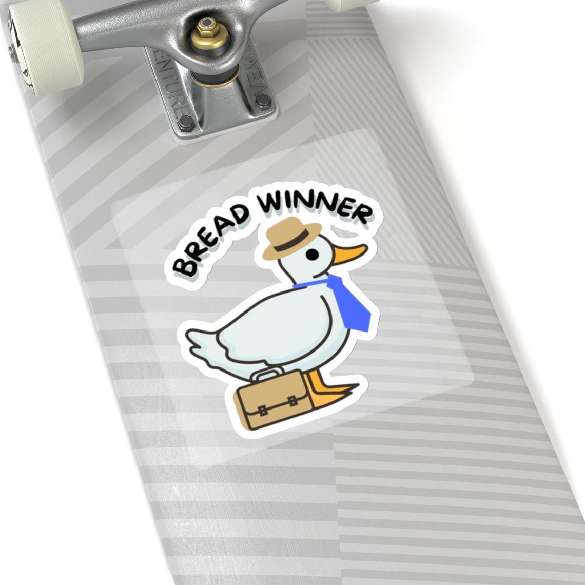 1 Bread Winner Sticker, Funny Duck Sticker, Business Duck, Duck Puns ...