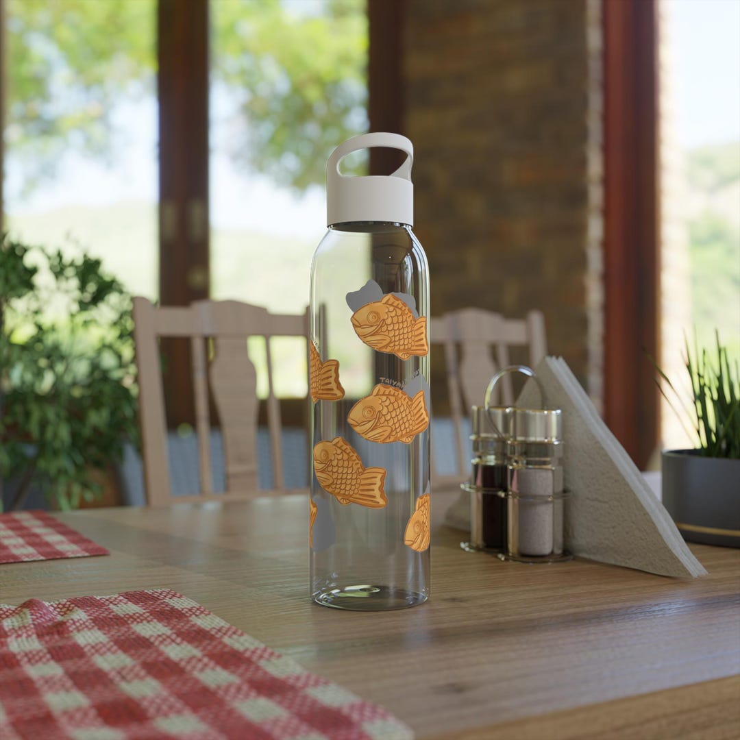 Whimsical Fish Water Bottle, Cute Hydro Bottle, Unique Gift, Kawaii ...