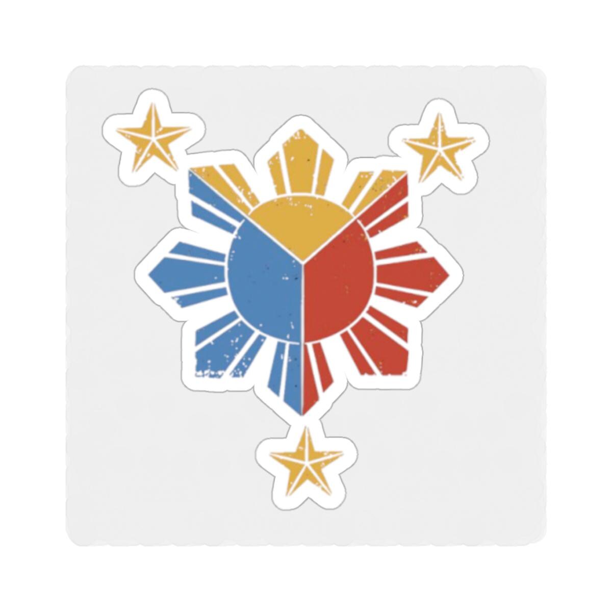 Philippine Sun Sticker, Filipino Pride Gift, Philippine Pride, Filipino ...