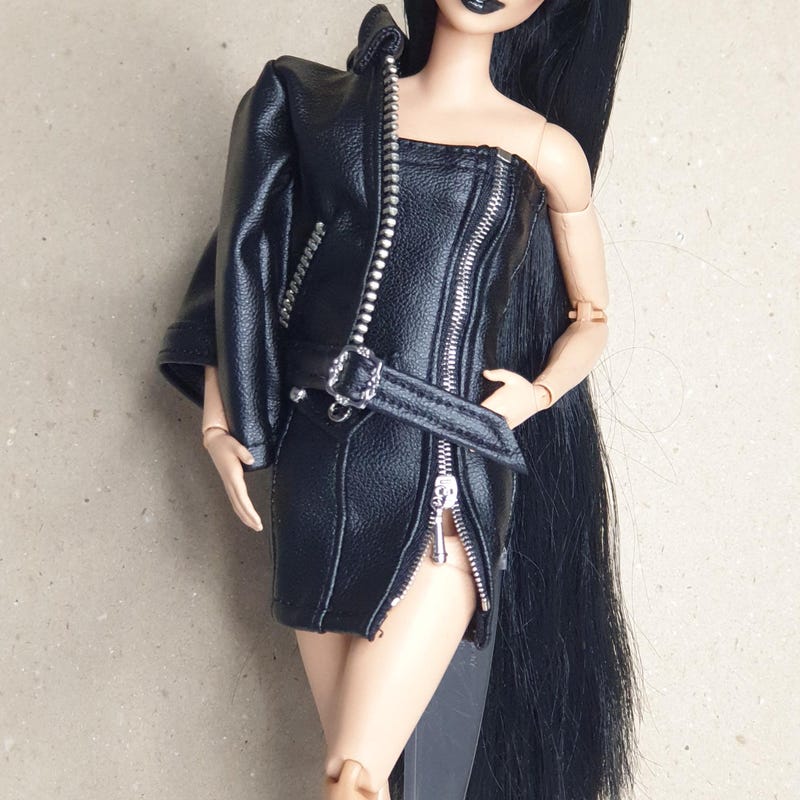Barbie Leather Jacket - Etsy