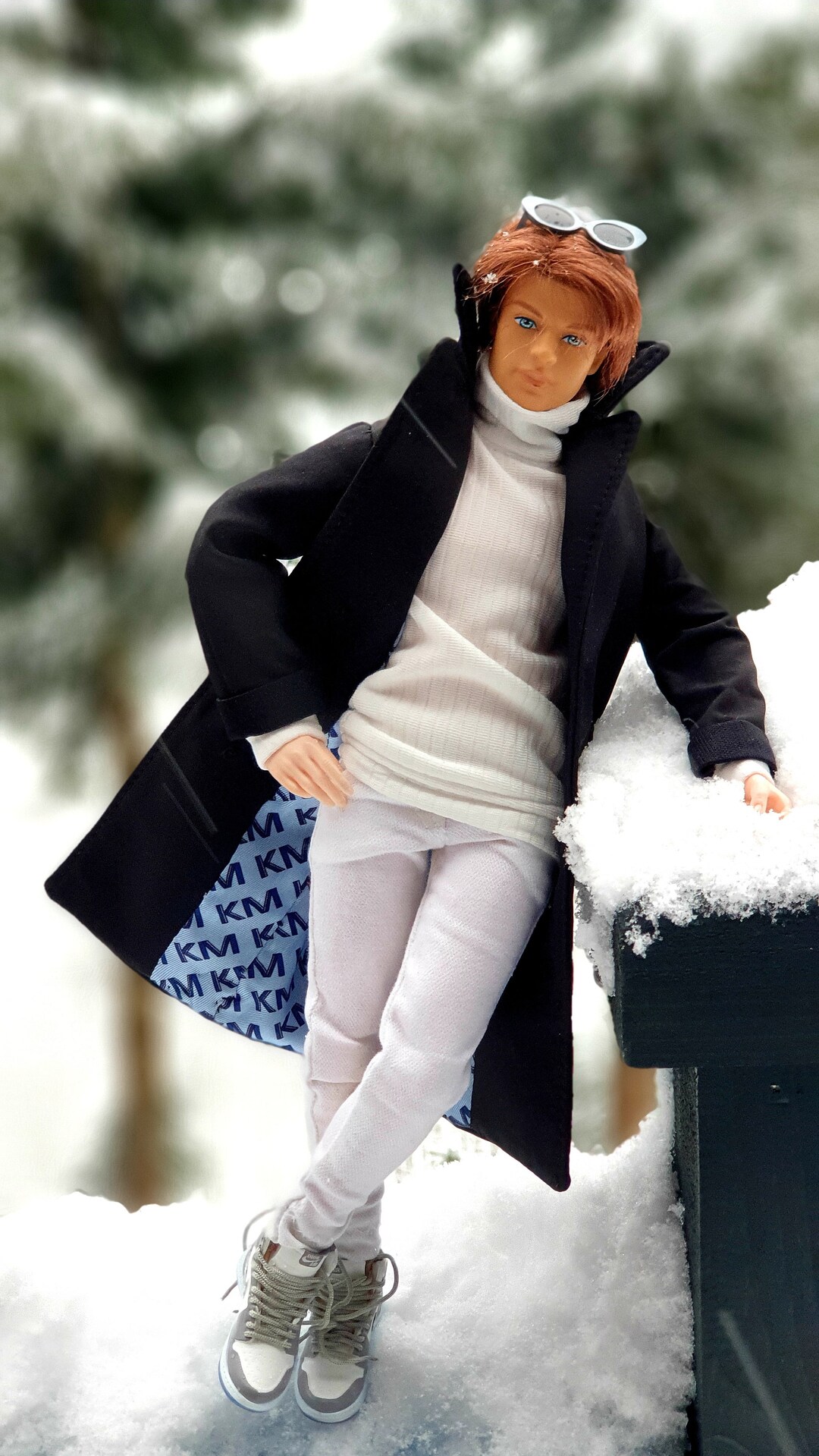 Ken Doll Trench Coat - Etsy