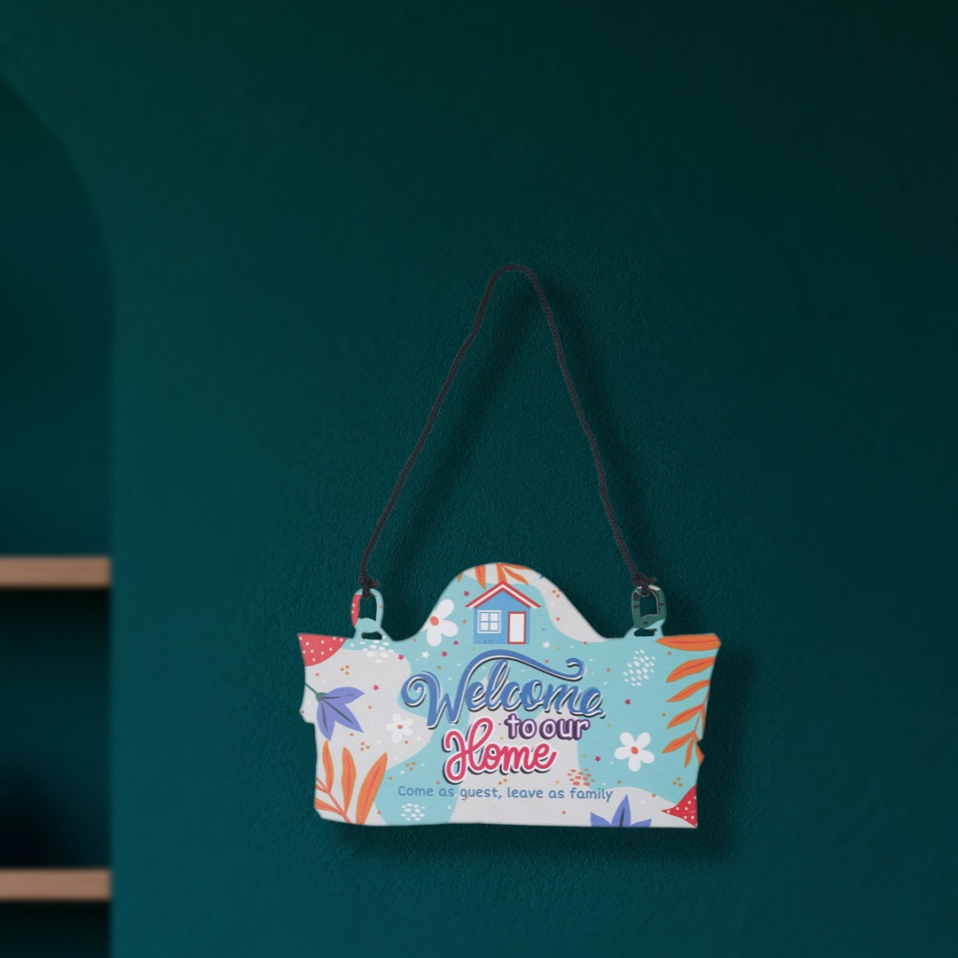 Welcome Home Sign Board for Home Decorative Wall Hanging for Home Decor ...