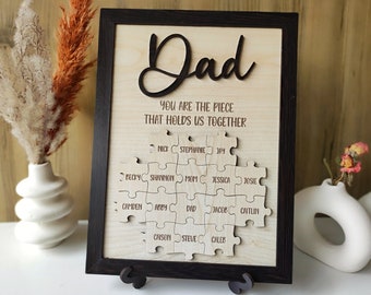 Fathers Day Gift, Fathers Day Wooden Sign, DAD Sign, Gifts for Dad ...