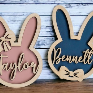 Personalized Easter Name Tags for Kids | Custom Easter Place Cards ...