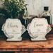 Personalized Table Place Names Wedding Floral Name Tags Wedding ...