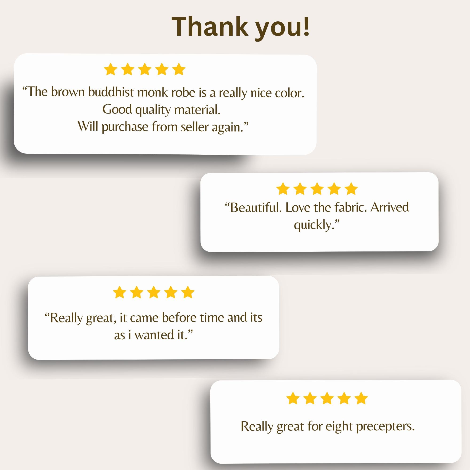 Theravada Buddhist Monk Robe | Kathina Chivara | Cotton Blend | Monk ...