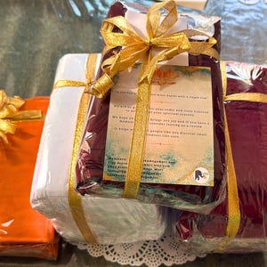 Buddhist Monk Robe Set With Belt | Inner and Outer Robes (antarvasaka ...