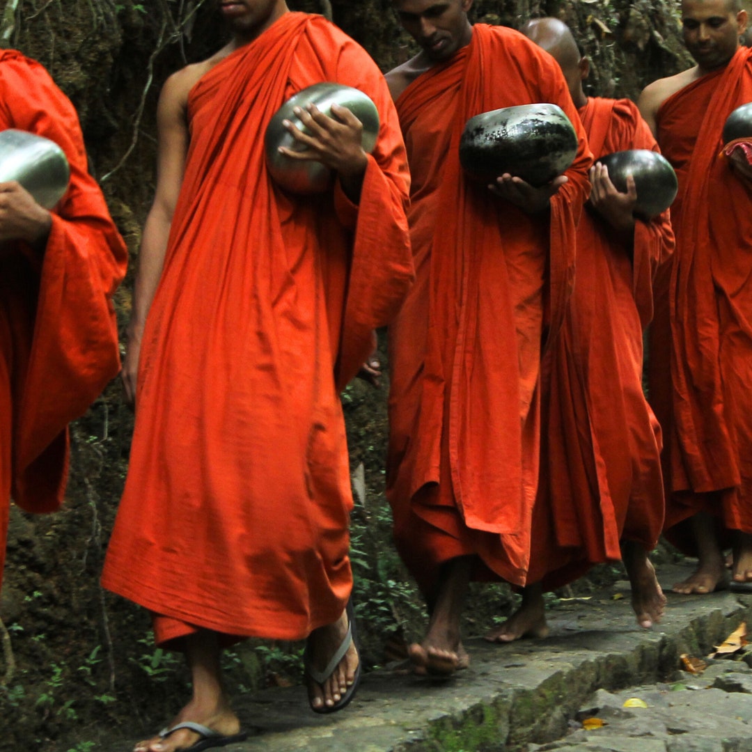 3 Piece Theravada Monk Robe Set, Triple Robe Set Buddhist Monk Robe ...