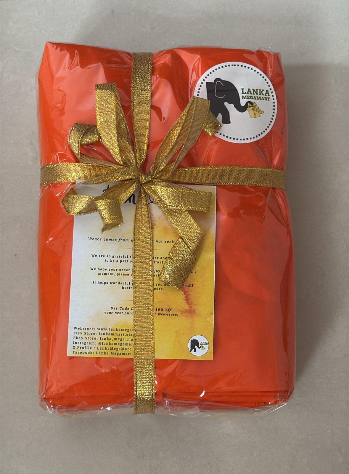 Buddhist Monk Robe & Oversized Shawl Set | 100% Cotton Handmade Attire ...