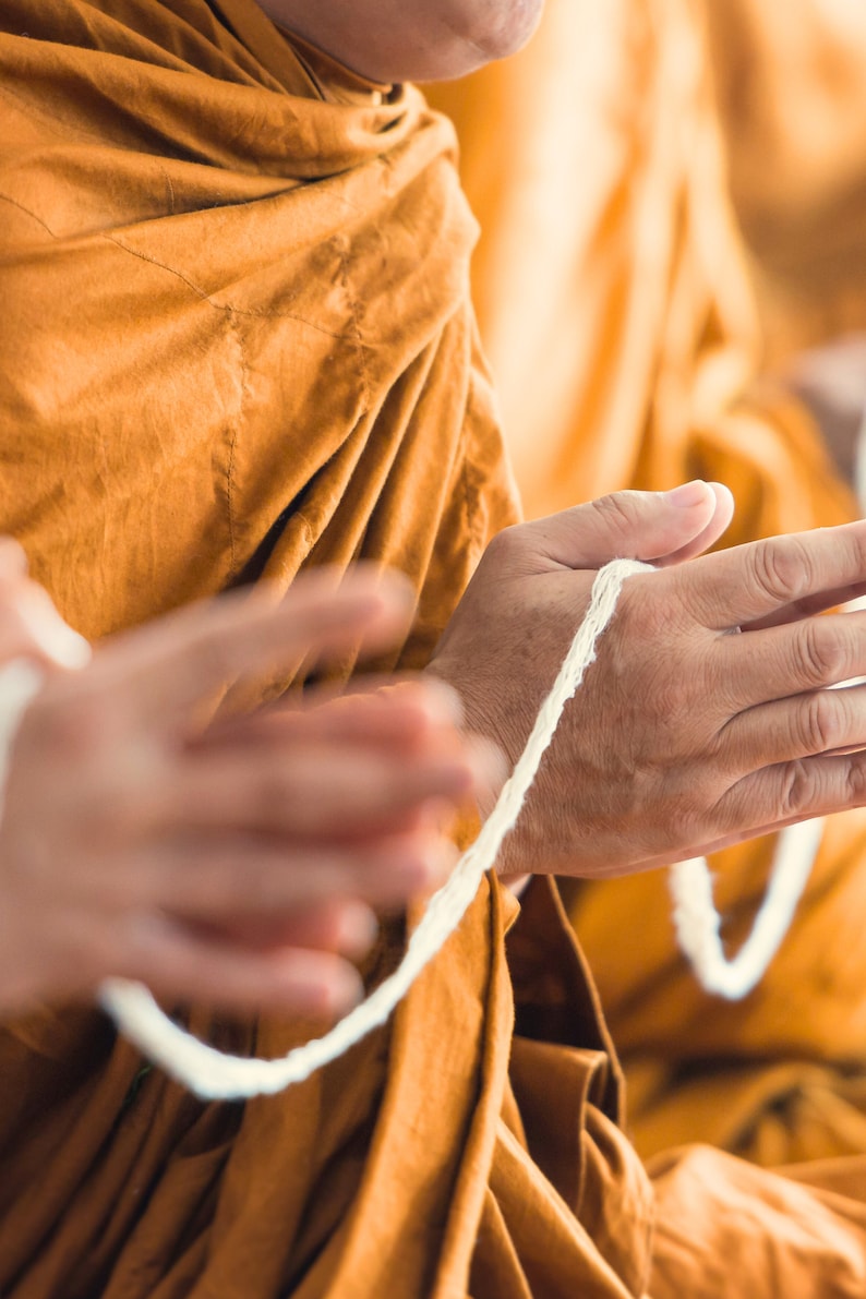 100% Cotton Buddhist Monk Shawl | Comfortable Meditation & Spiritual ...