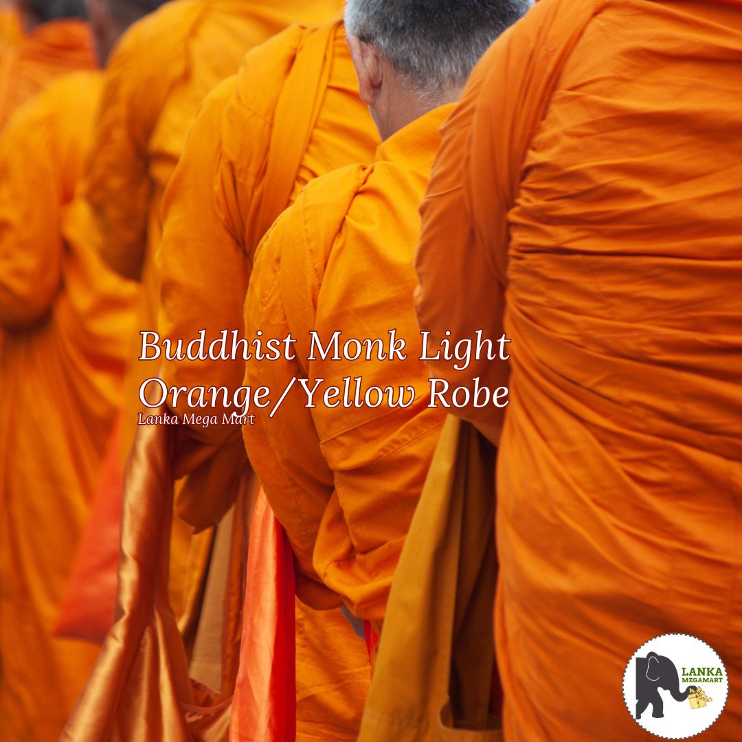 Meditation & Spiritual Practice Robe | Handcrafted Authentic Buddhist ...