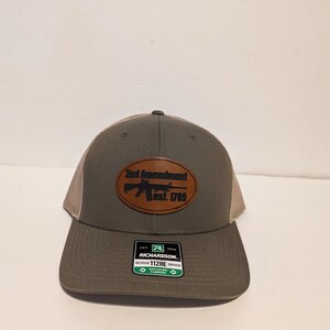 2nd Amendment // Glowforge Laser File for Hat Patch 2A - Etsy