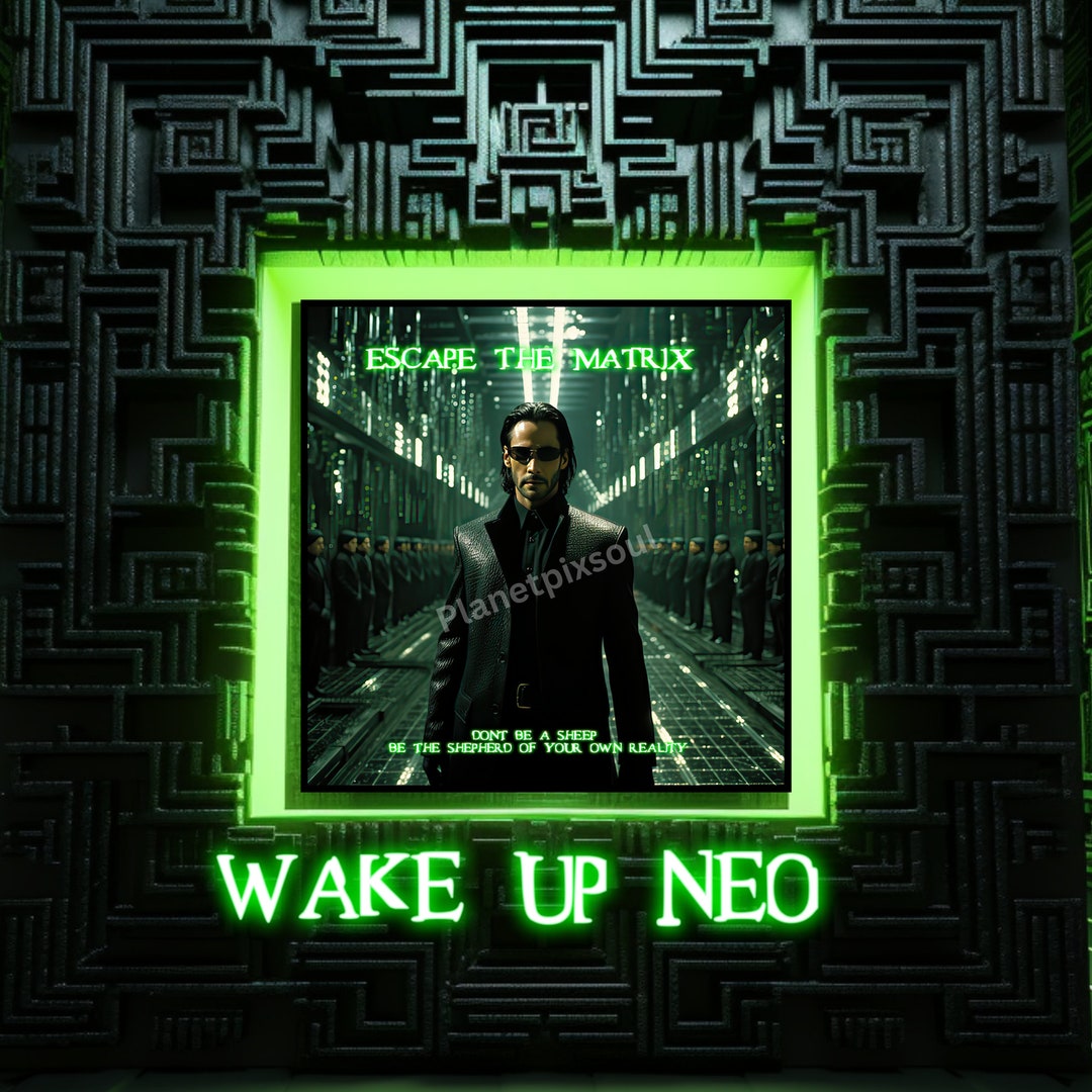 The Matrix Art the Matrix Poster Matrix Digital Download - Etsy