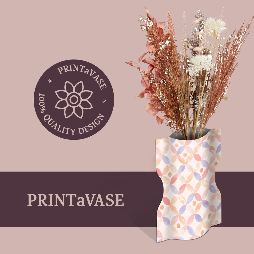 Printable Luna Model Vase Printable Paper Vase Design Modern and Cheap ...