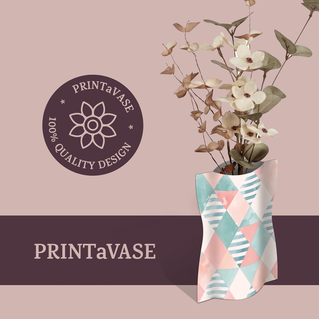 Printable Vase Zenit Model Printable Paper Vase Design Modern and Cheap ...