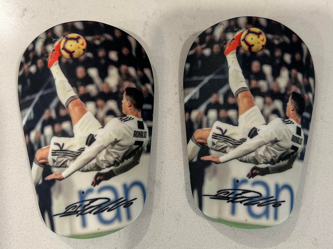 Cristiano Ronaldo Shin Pads / Shin Guards - Etsy