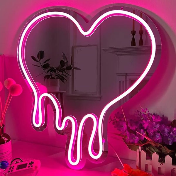 Neon Mirror - Etsy