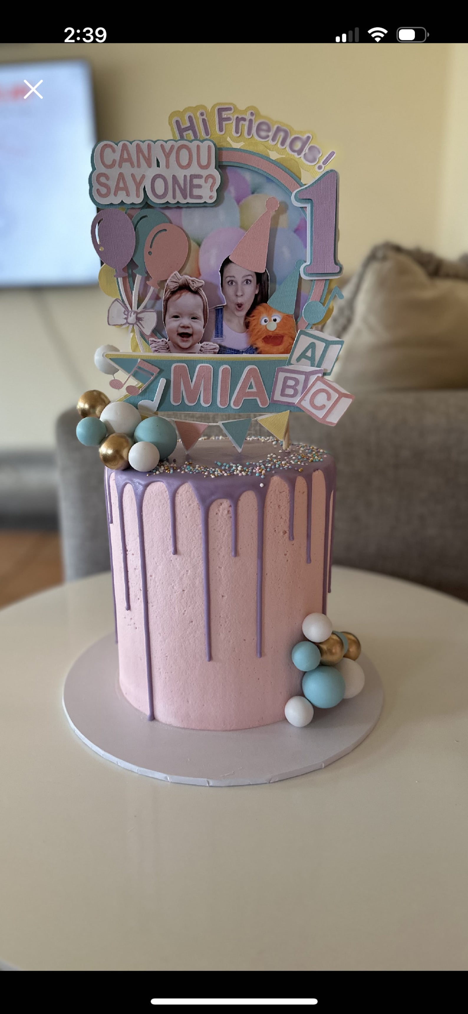 Ms Rachel Custom 3D Cake Topper, Pastel Colours, - Etsy