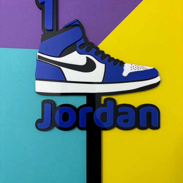 Jordan Cake Topper - Etsy