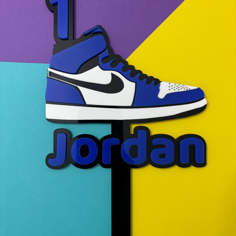 Jordan Cake Topper - Etsy