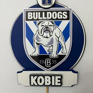 Custom Made NRL Cake Topper - Etsy