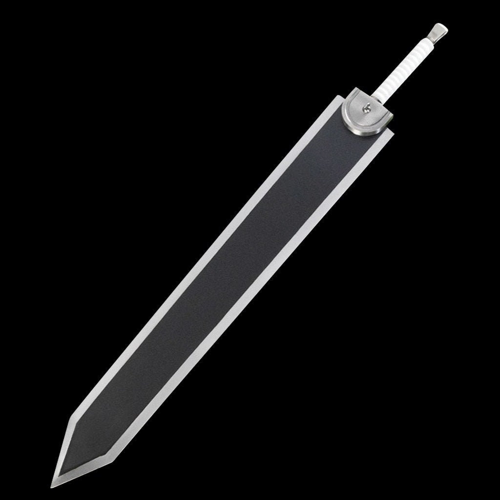 Berserk Guts Dragon Slayer Sword: Full Tang Cosplay Prop With Display ...