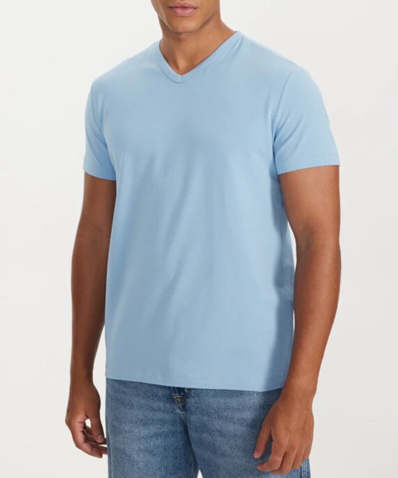 Men's V Neck T-shirt/ Sewing Pattern / Size 5XL / Step by Step/ Easy ...